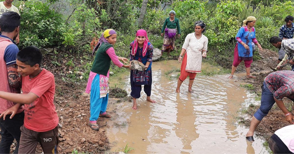 as-mountain-springs-dry-up-uttarkashi-women-revive-traditional-chal-khals
