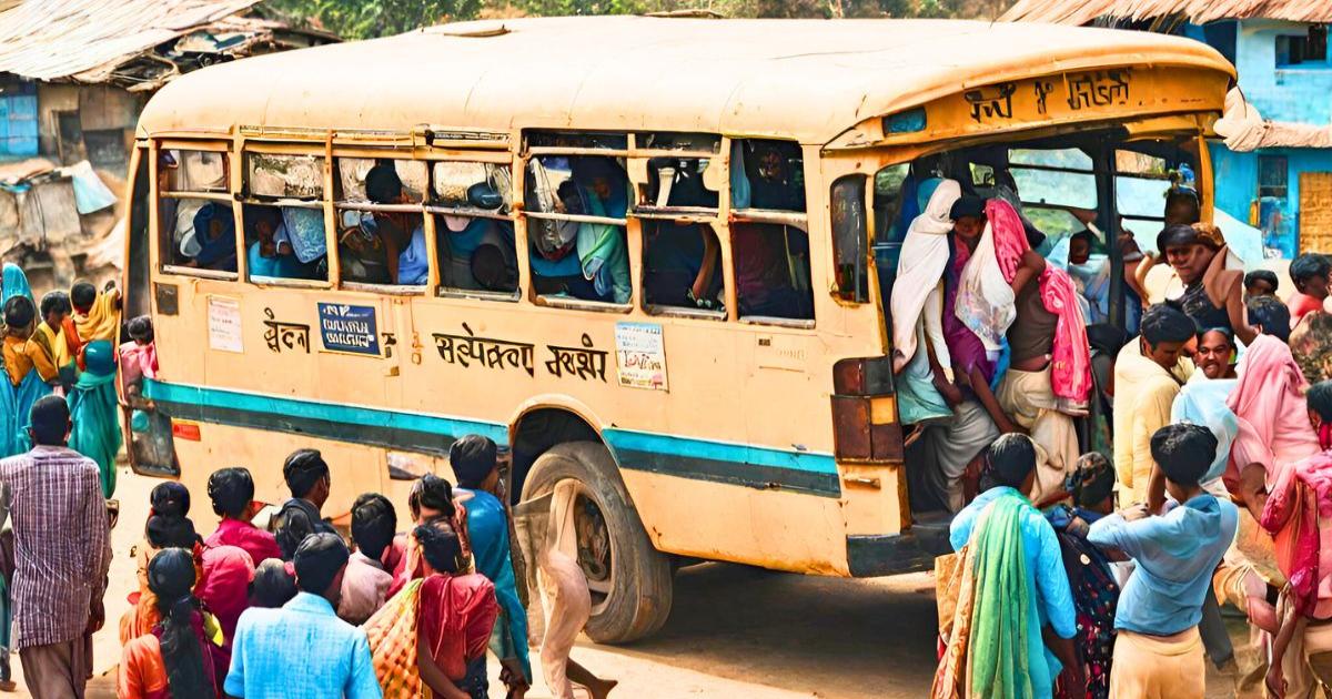 Short routes, swift rides make Uttar Pradesh’s new village bus service ...